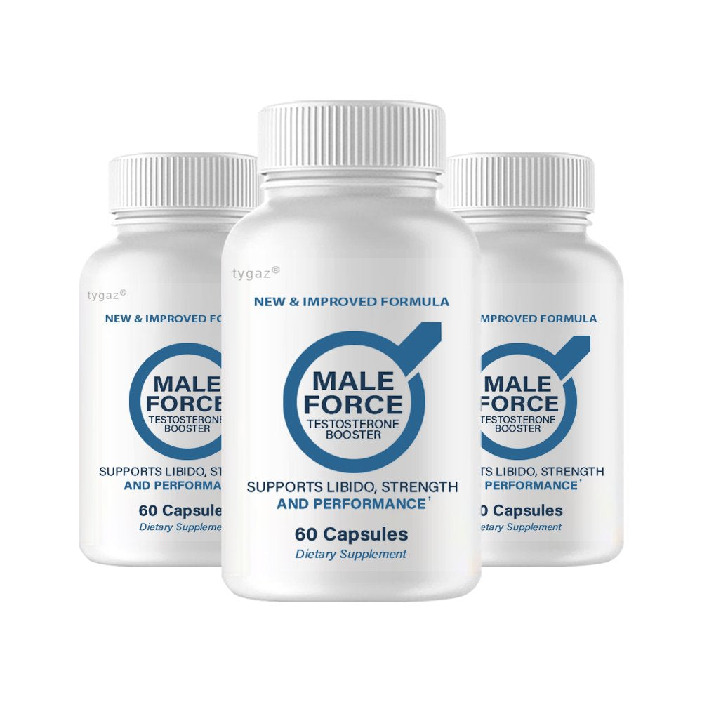 Male Force Booster - 3 Pack | Support & Energy
